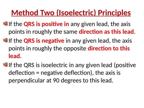 Lecture On Cardiac Axis On Ecg For Nurses Ppt