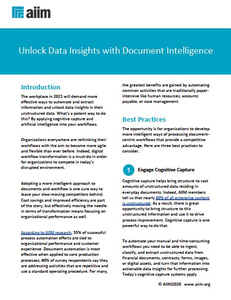 Unlock Data Insights With Document Intelligence