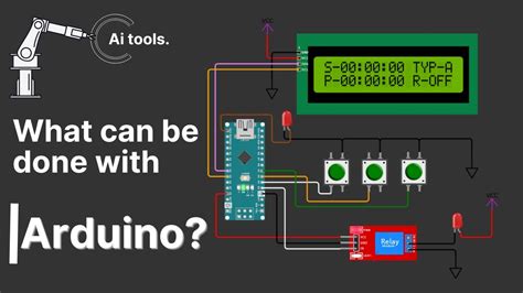How To Make A Universal Reprogrammable Timer Controller Using Arduino Nano Modes Wokwi