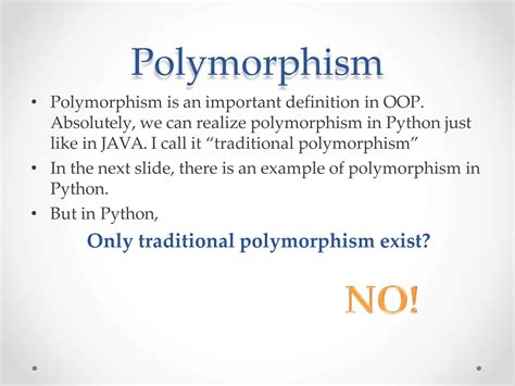 polymorphism topic power point presentation li pptx