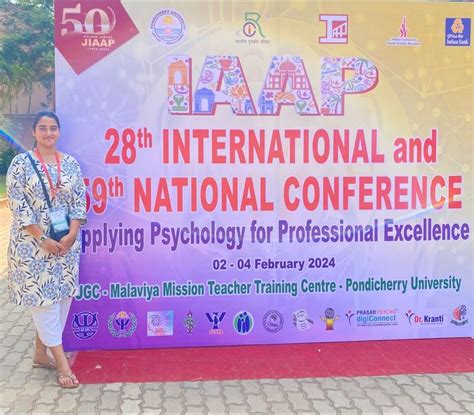 Srikruthi Chilakamarri On Linkedin Pondicherryconference Pondicherryuniversity