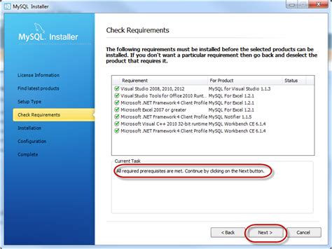 Installing Mysql Ignition User Manual