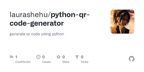 Github Laurashehupython Qr Code Generator Generate Qr Code Using Python