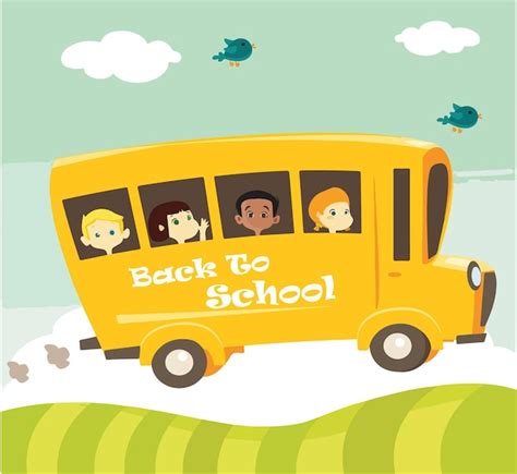 Premium Vector Schoolbusvectorfree