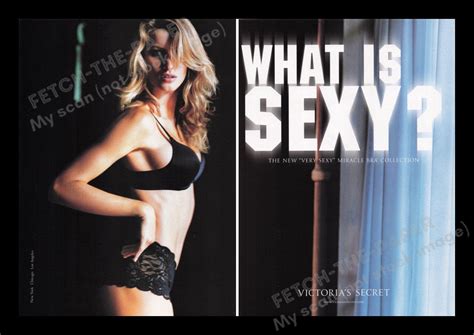 Victorias Secret 2001 Ad Featuring Gisele Bundchen 2 Pages — Fetch