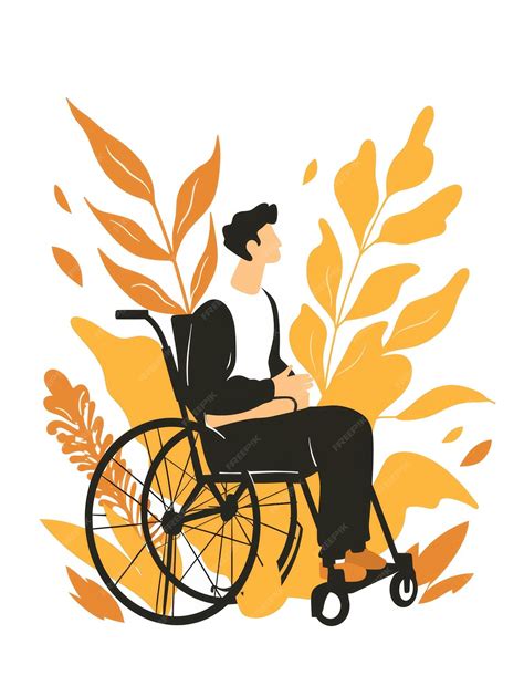 Premium Photo Inclusive Empowerment Man With Mobility Aid At A