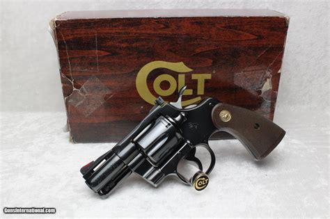 1978 Colt Python With Factory Box