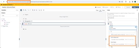 Excel Loop Command Community