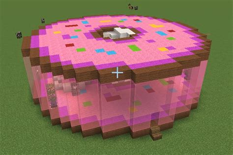 build your own donut restaurant in minecraft