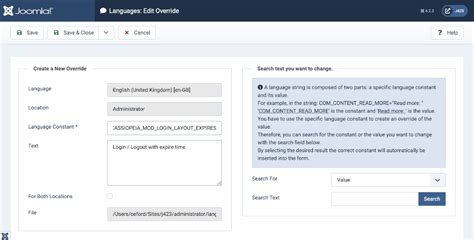 J X Template Layouts Joomla Documentation