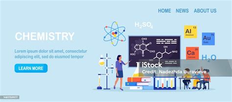 화학 학교 수업 화학식 원소를 배우는 학생들 화학 플라스크 시약 과학 장비를 갖춘 실험실에서 과학 실험 실험실 과학 연구 교육 과학 실험에 대한 스톡 벡터 아트 및 기타