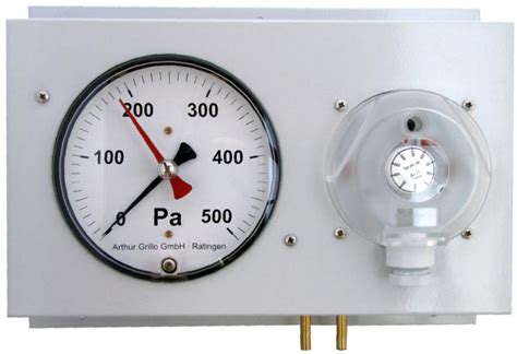 Differential Pressure Pressure Indicator Membrane Type Extra Large 270 Dial Dial RITM