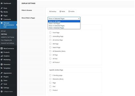 ultimate woocommerce ajax cart and added to cart popup documentation