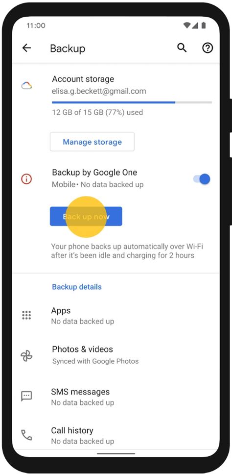 Restore Android Phone From Google Backup