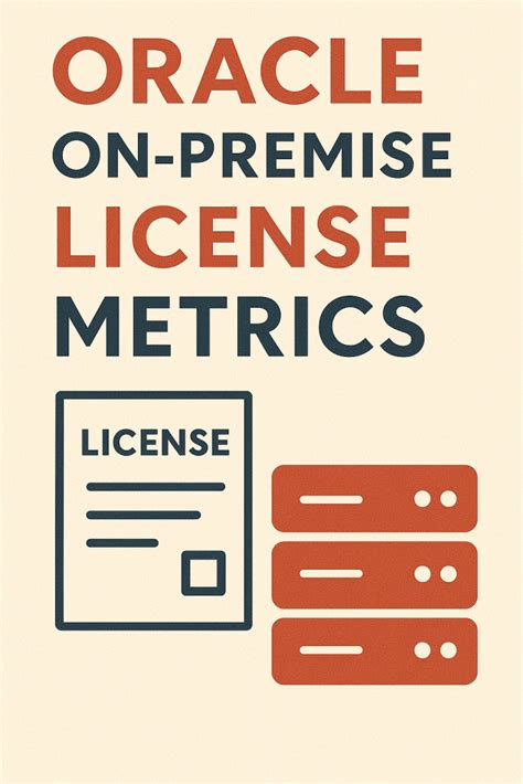 Oracle On Premise License Metrics