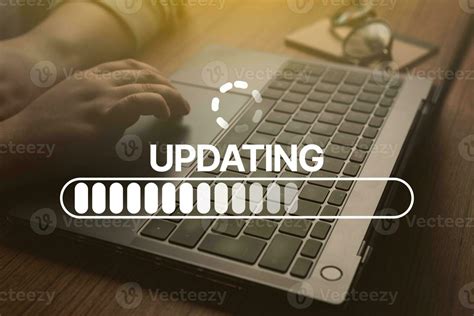 Woman Use Laptop To Update Software System Engineer And Programming Software Apps Developer