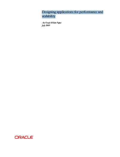 Designing Applications For Performance And Scalability Dataconomy
