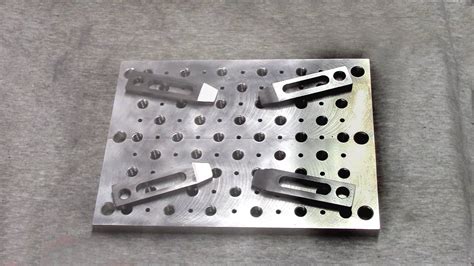 Small Fixture Plate Toe Clamps Youtube