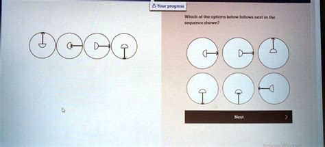 sova logical assessment complete the pattern 8 your progress which of