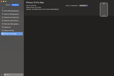 Unable To Get List Of Installed Simulator Runtimes