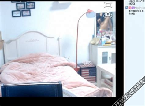 탈의하다가 거울에 노출한 bj새촘