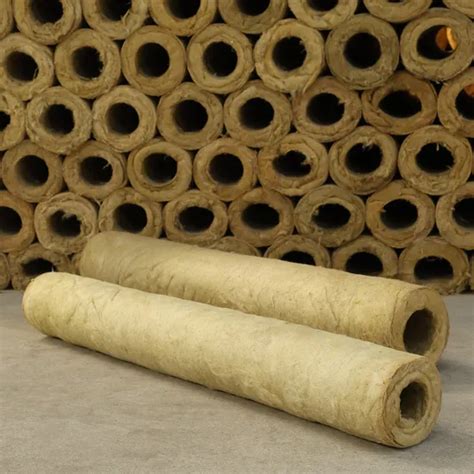 200mm Rockwool Insulation Cost Cladding Acoustic Fireproof Free Sample Rock Wool Pipe Price