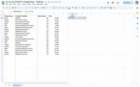 How To Use COUNTIF In Google Sheets With Multiple Criteria XSheets