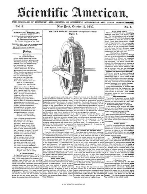 Issue Archive 1847 Scientific American