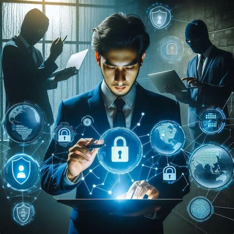 Premium Photo Hacker Using Laptop With Polygonal Padlock On Binary Code Background Hacking And