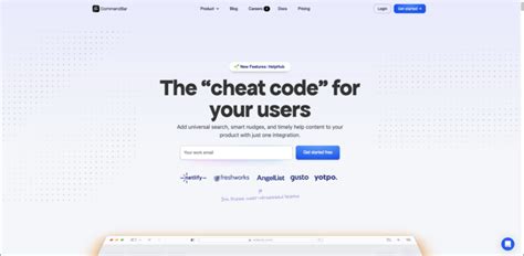 CommandBar Alternatives For Better User Engagement Free Paid