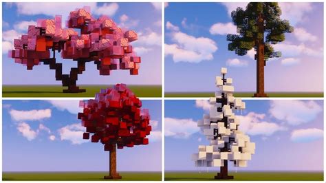 Best Custom Tree Design Ideas In Minecraft TBM TheBestMods