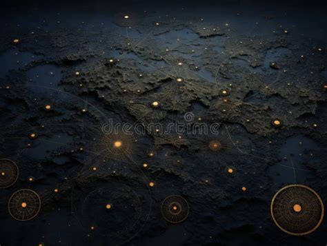 Artificial Neural Network Stock Illustration Illustration Of Landscape