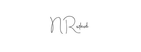 75 N Rathod Name Signature Style Ideas Good Digital Signature