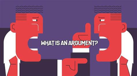 What Is An Argument