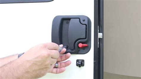 Lock Install Remove Latch Step