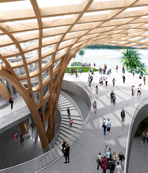 MAD Designs Nanhai Art Center To Emulate Continuous Wave Of Water