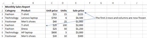 How To Freeze Rows And Columns In Excel Update On