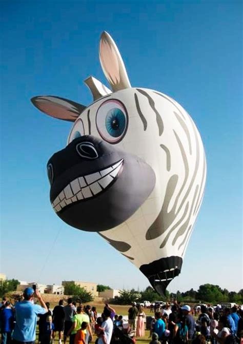 Globo Aerostático Martí Madagascar Zebra Hot Air Balloons