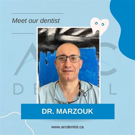 🔹meet Dr Marzouk And Schedule Your Arc Dental Office