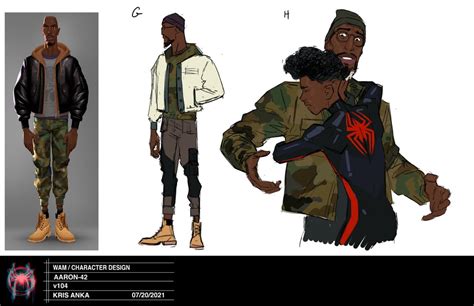 Official Concept Art For Uncle Aaron 42 By Kris Anka Across The Spider