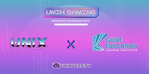 unix gaming s partnership with guide on a mission to empower people