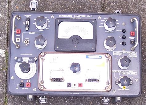 Avo Transistor Analyser Mk2 Nederlands Transistorforum