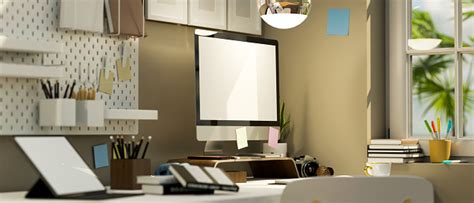 Pc 컴퓨터 모형을 가진 현대 사무실 스튜디오 작업 공간 0명에 대한 스톡 사진 및 기타 이미지 0명 3차원 형태 가구 Istock