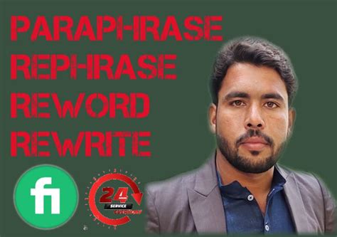 Manually Paraphrase English Poems And Rephrase Rewrite And Reword