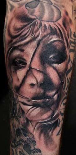 Female Portrait By Kyle Cotterman Tattoonow