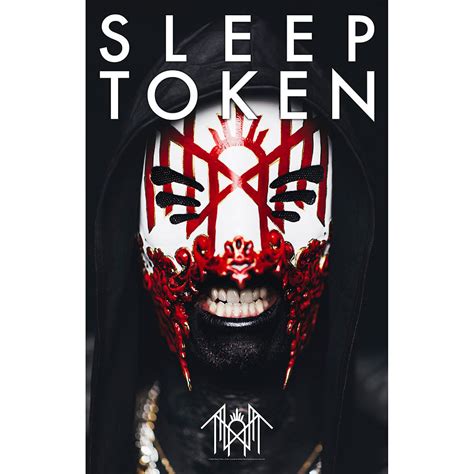 Sleep Token Vessel Mask Textile Poster Eyesore Merch