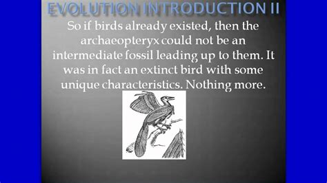 Evolution Introduction Ii Youtube