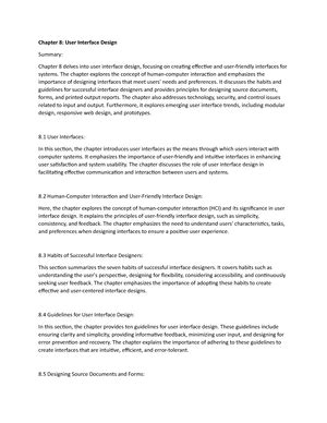Chapter Data And Process Modeling Chapter Data And Process Modeling Summary Chapter