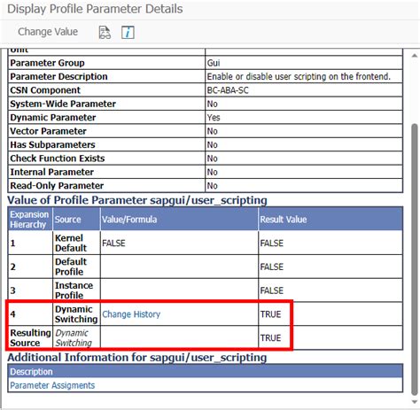 Abap Change RZ11 Profile Parameters Programmatically Stack Overflow
