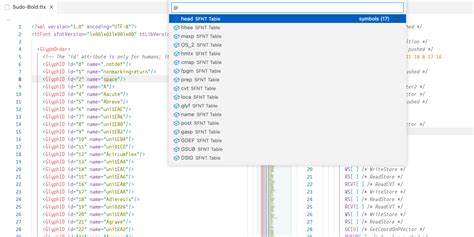 GitHub Jenskutilek Vscode Fonttools Font Development Support For Visual Studio Code